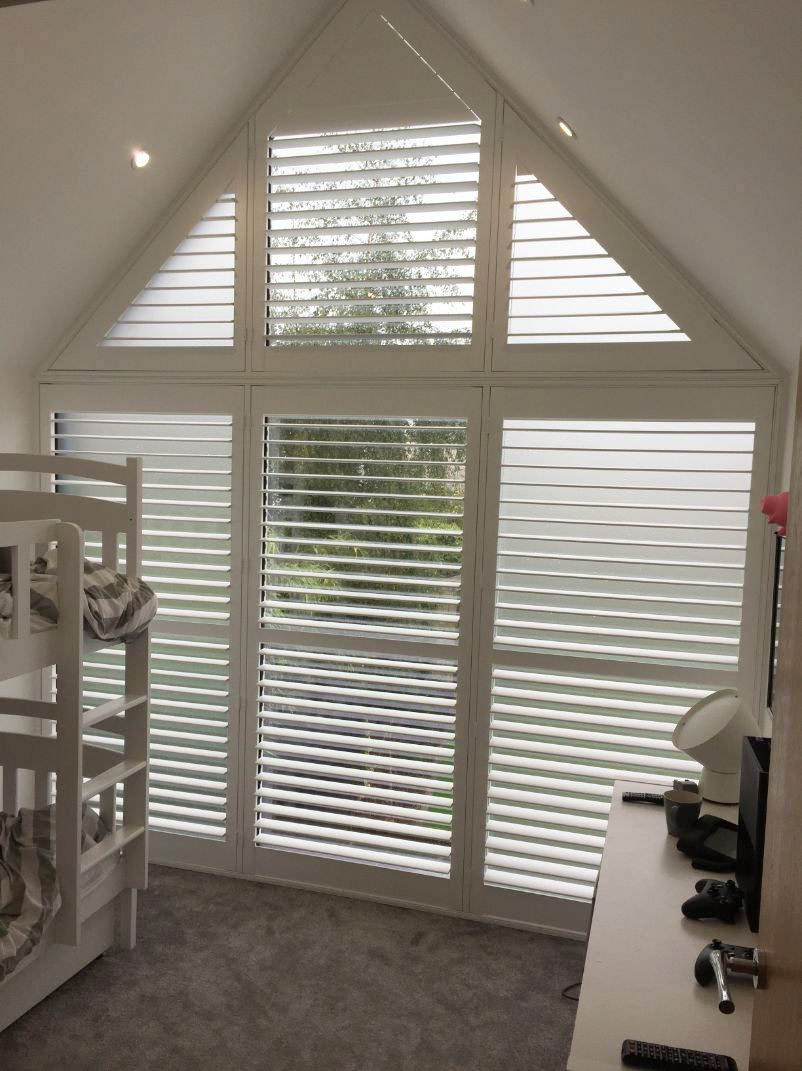 Shaped Shutters - Hardcastle Shutters - Hertfordshire